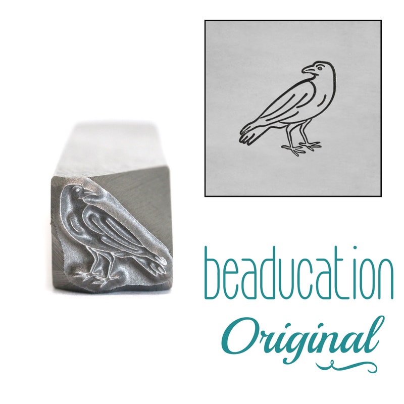 Crow Rubber Stamp - Etsy