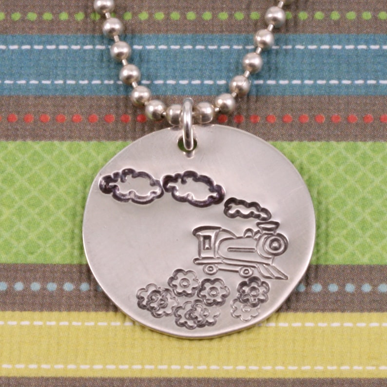 Train Metal Stamp 8.5mm Steam Engine Beaducation Metal | Etsy