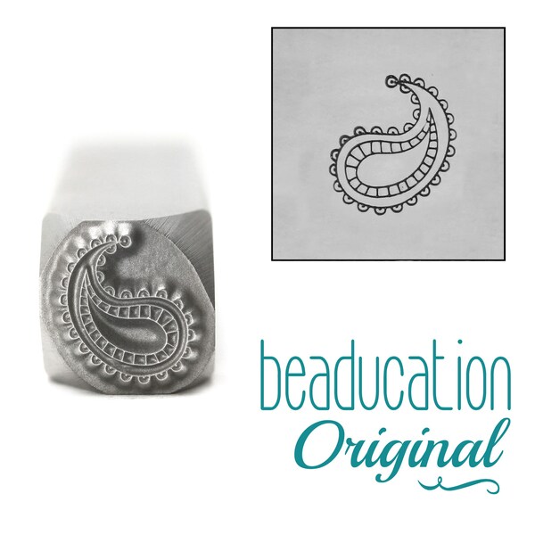 Paisley Metal Stamp - Etsy