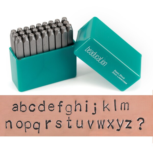 Metal Alphabet Stamp - Etsy