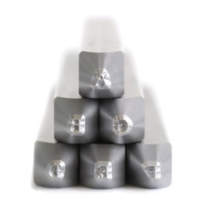 2mm Tattoo Font Uppercase Letter Metal Stamp Set, Rated for Stainless ...