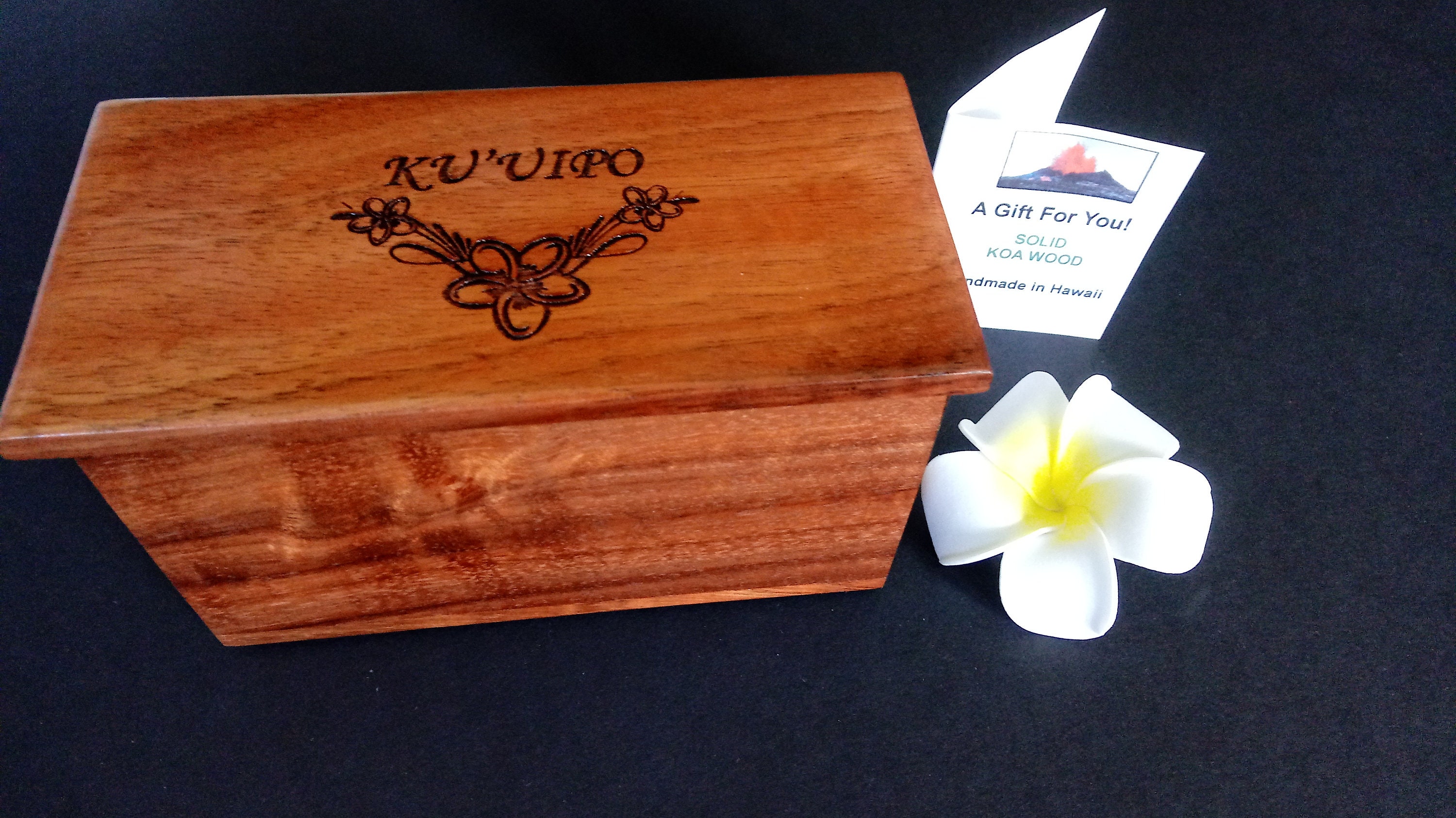 Hawaiian Koa Wood Treasure Box 5 X 3 - Etsy