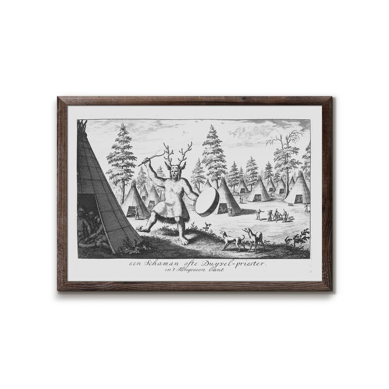 Shaman Poster - Etsy