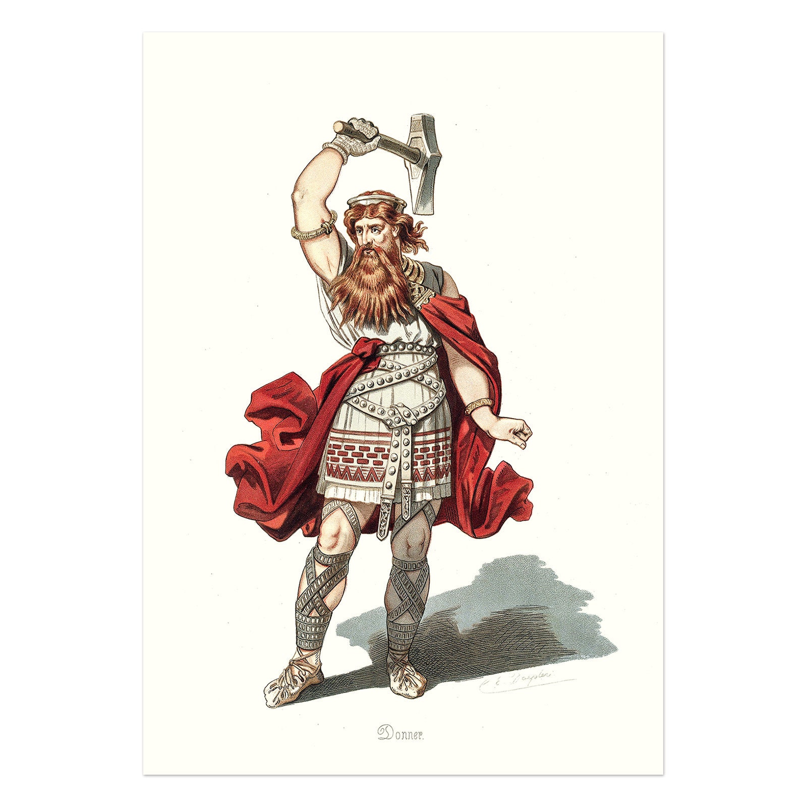 Norse Mythology Artwork Thor