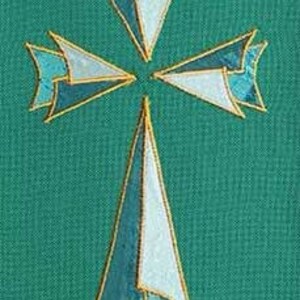 5 Colours Triangular 3 Layer Cross Stole Design Available in White ...