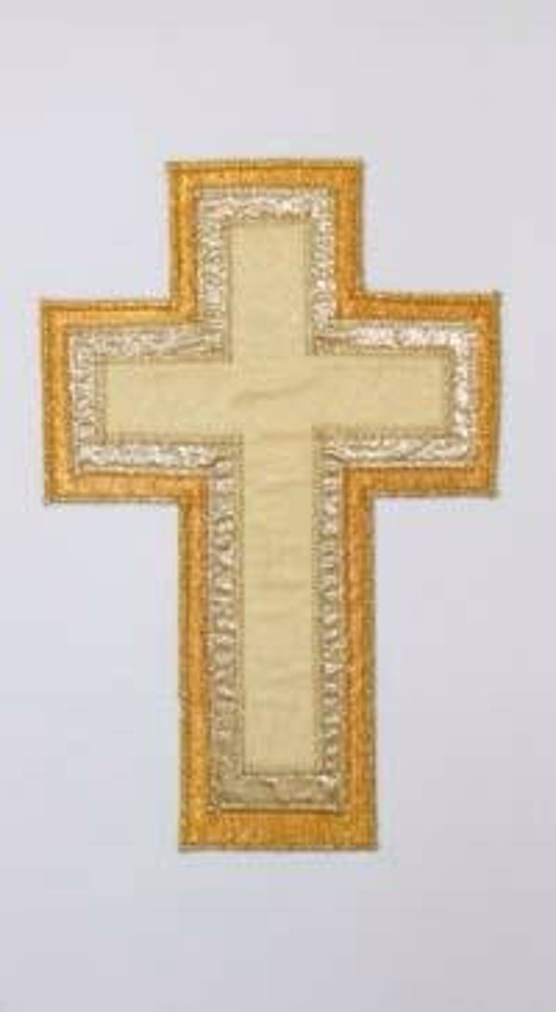 4 Colours - 3 Layer Cross Design Available on White, Green, Red and ...