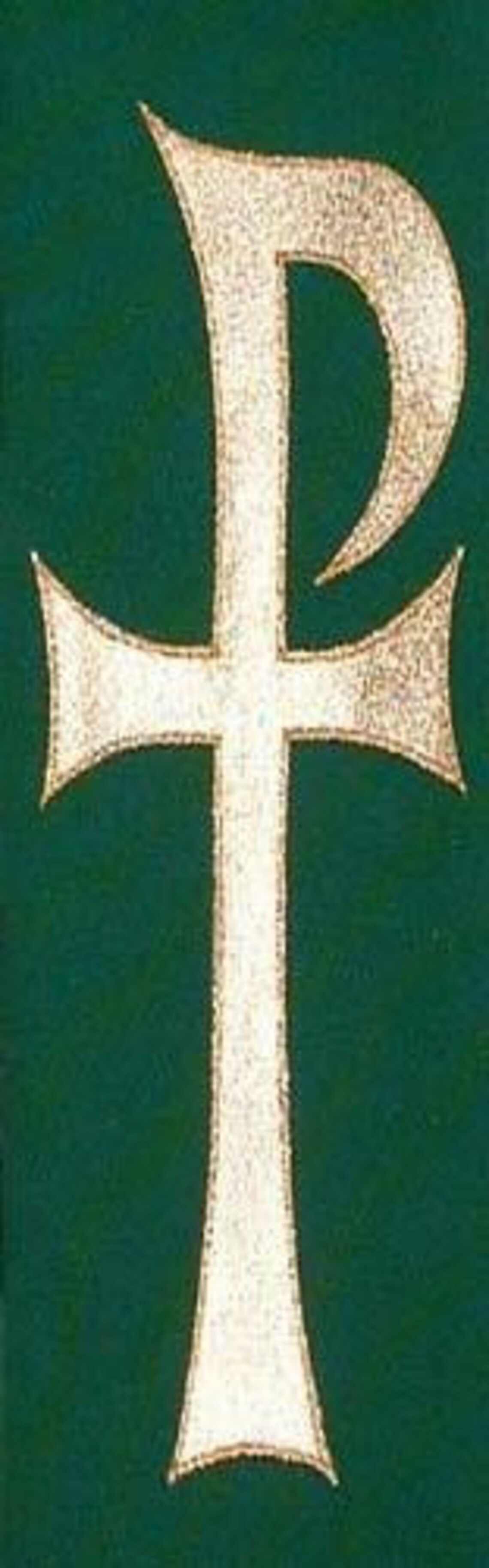 4 Colours - Gold Chi Rho Design Stole Available on White, Red, Green ...