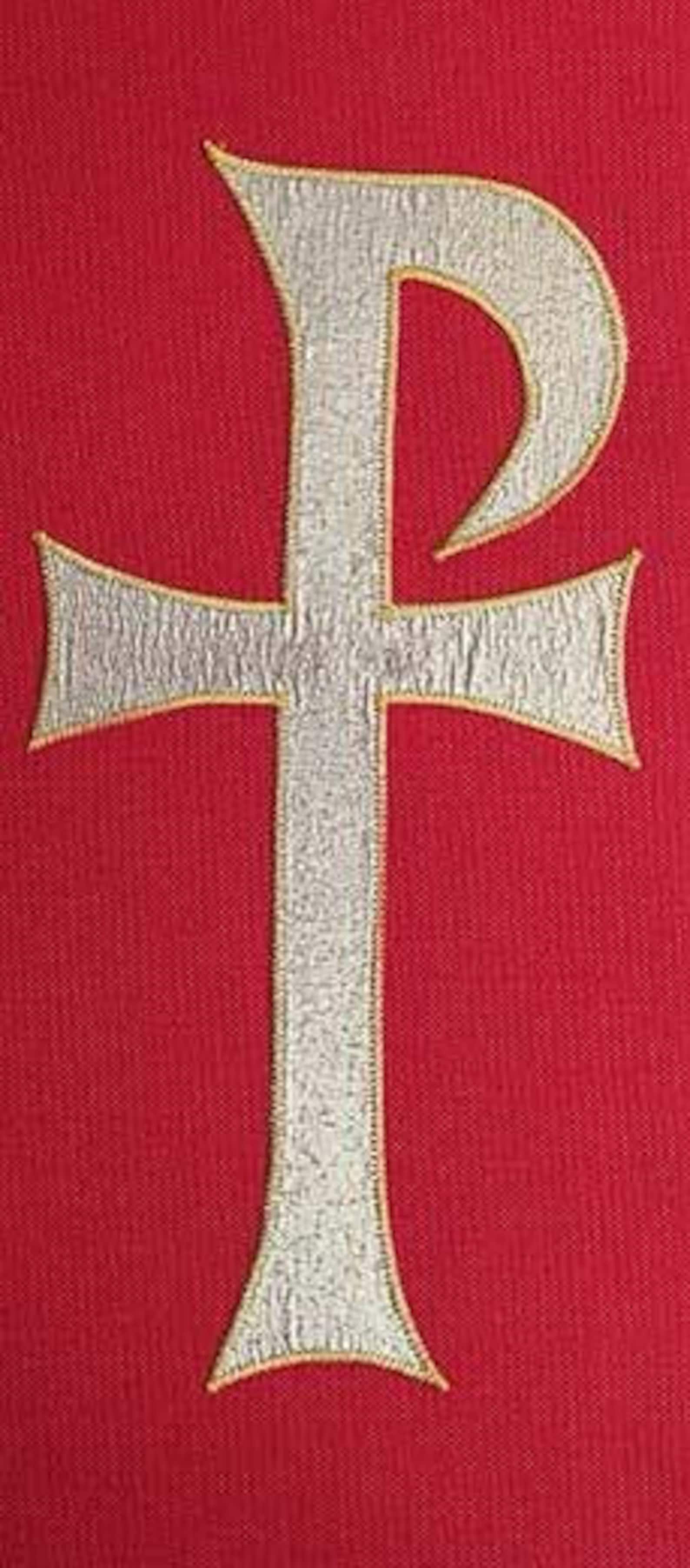 4 Colours - Gold Chi Rho Design Stole Available on White, Red, Green ...
