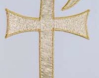 5 Colours Triangular 3 Layer Cross Stole Design Available in White ...