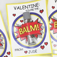 Lip Balm Gift Tags - Christmas - Printable - Staff Christmas - Teacher ...