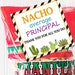 Nacho Average Principal / Vice Principal / Assistant Principal GIFT TAG ...