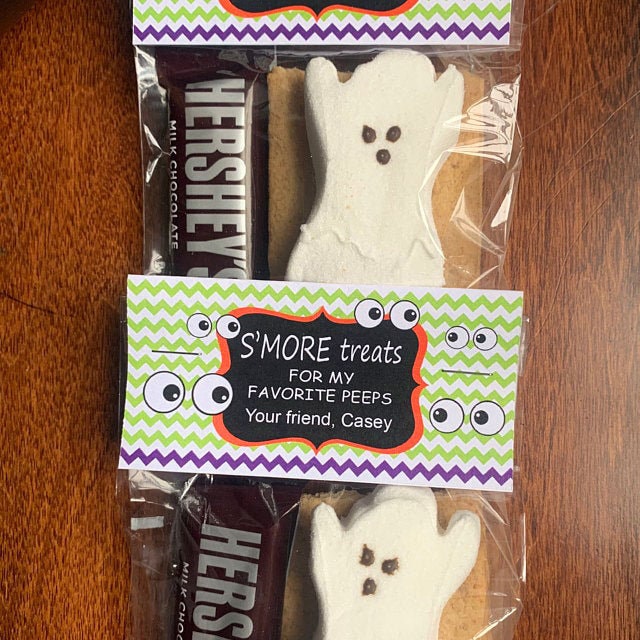 PRINTABLE Bag Topper / S'more Treats for My Favorite Peeps! / Halloween ...