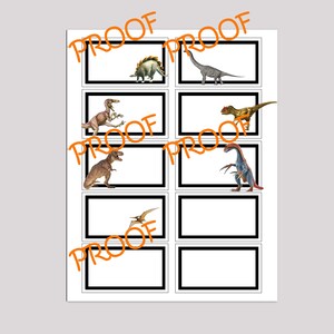 Printable Dinosaur FOOD LABELS for Dinosaur Birthday Party - Etsy