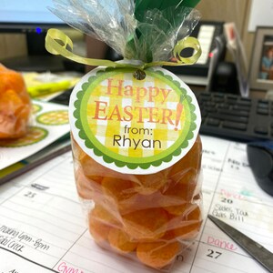 PERSONALIZED Easter Gift Tags / Easter Treats for Kids / Classroom ...