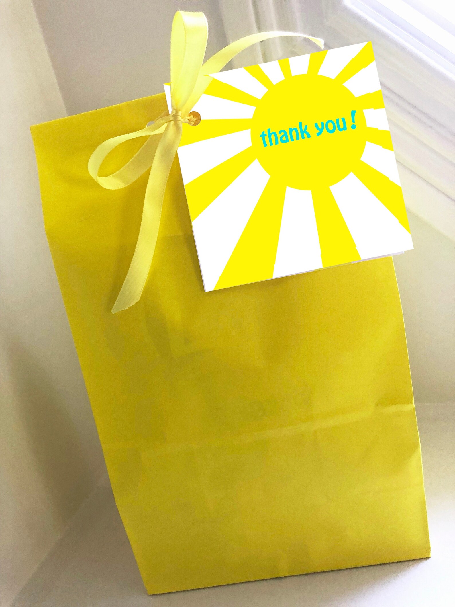 Printable Gift Tag for SUNSHINE GIFT / a Little Sunshine to Brighten ...