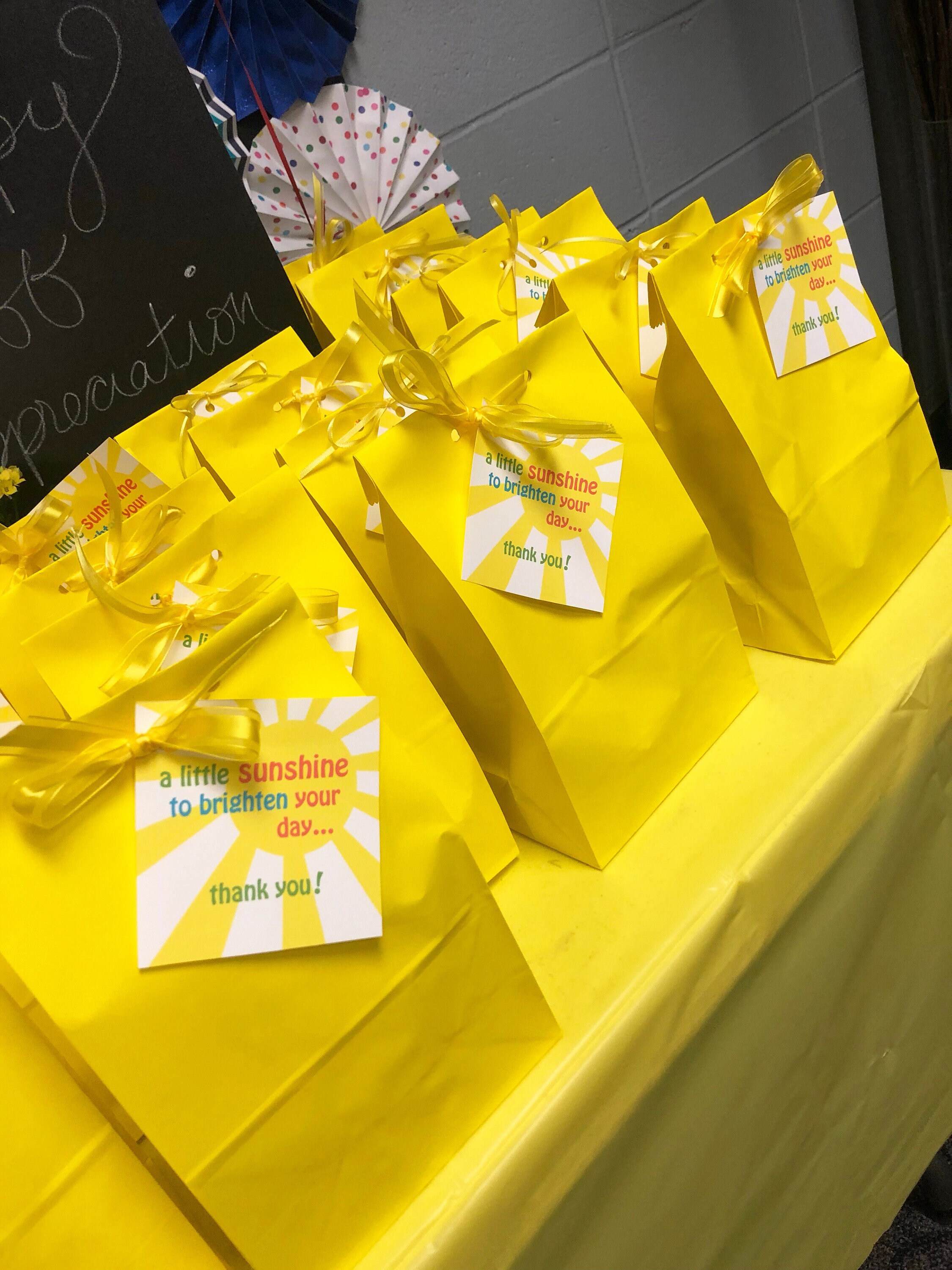 Sunshine Gift Tag | Printable Appreciation, Thank You (digital Download ...