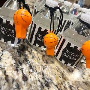 Printable Referee Water Bottle Label / Digital File / WATER BREAK ...