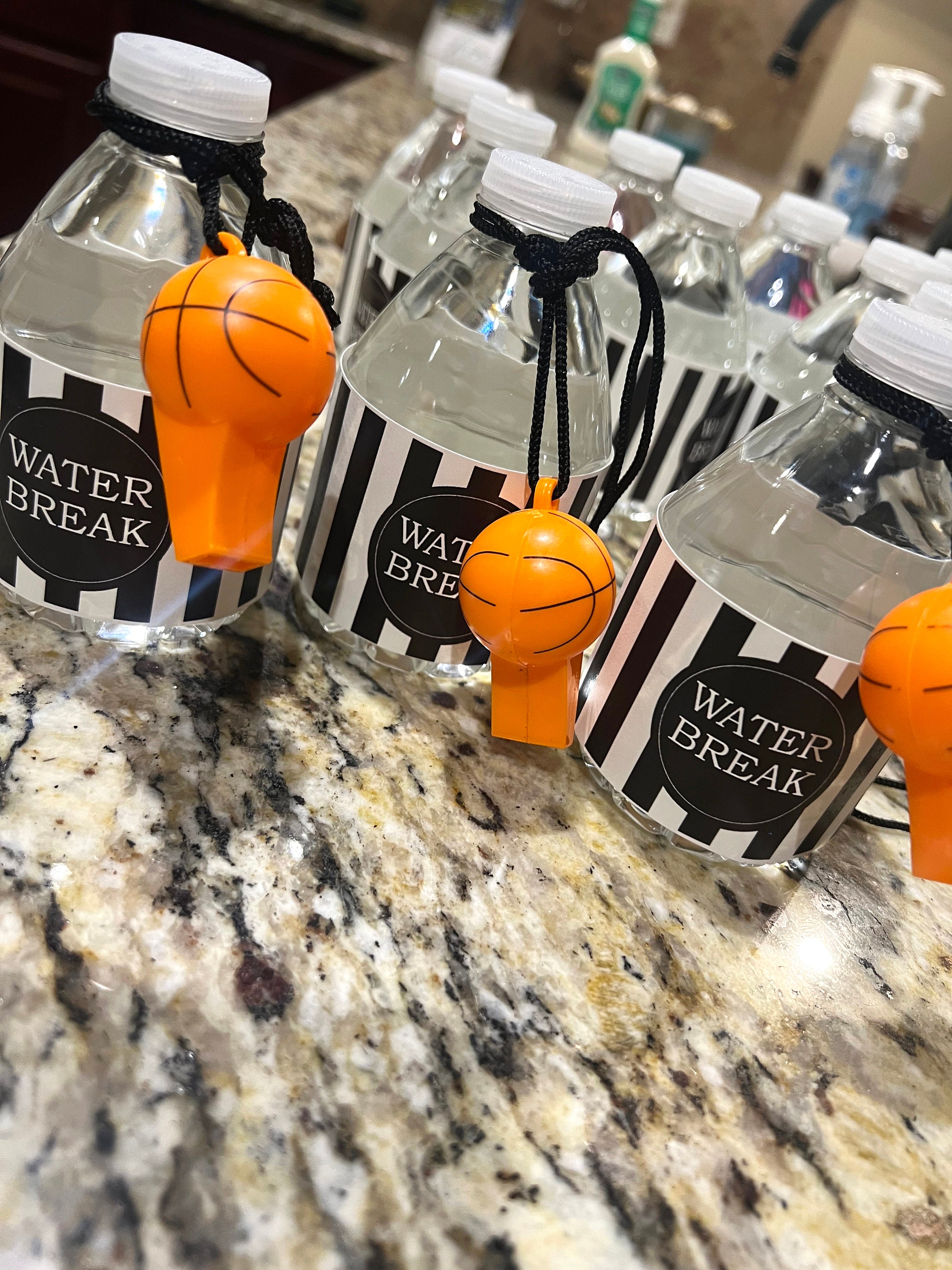 Printable Referee Water Bottle Label / Digital File / WATER BREAK ...