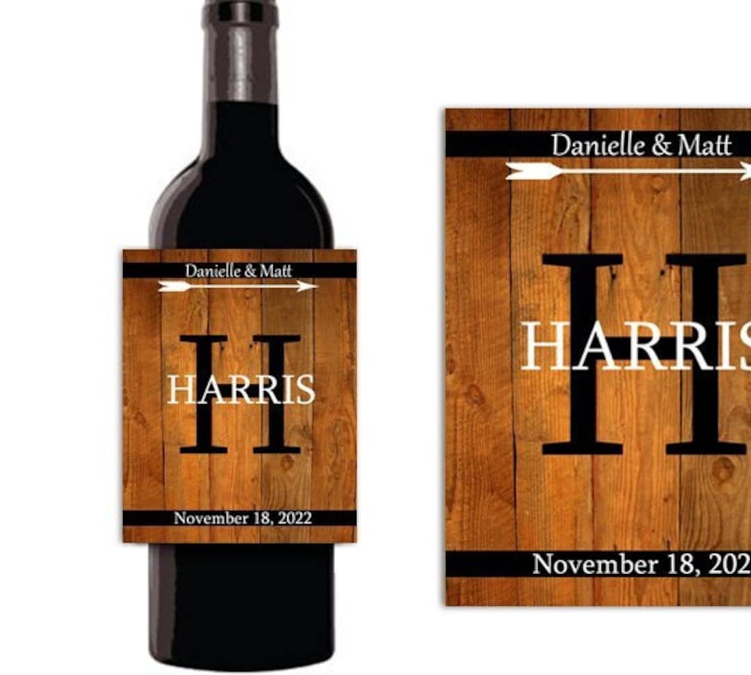 Custom Wine Bottle Labels - Etsy
