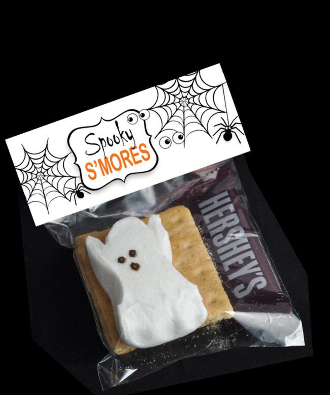 Halloween S'mores Treat Bag Topper / Printable - Etsy