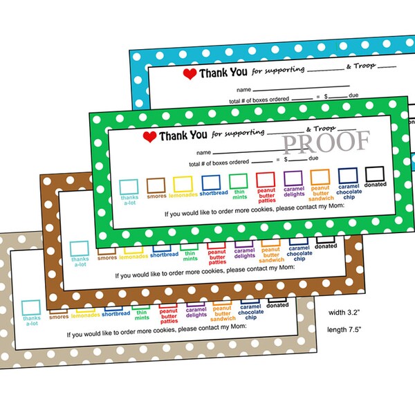 Thank You Receipt - Etsy