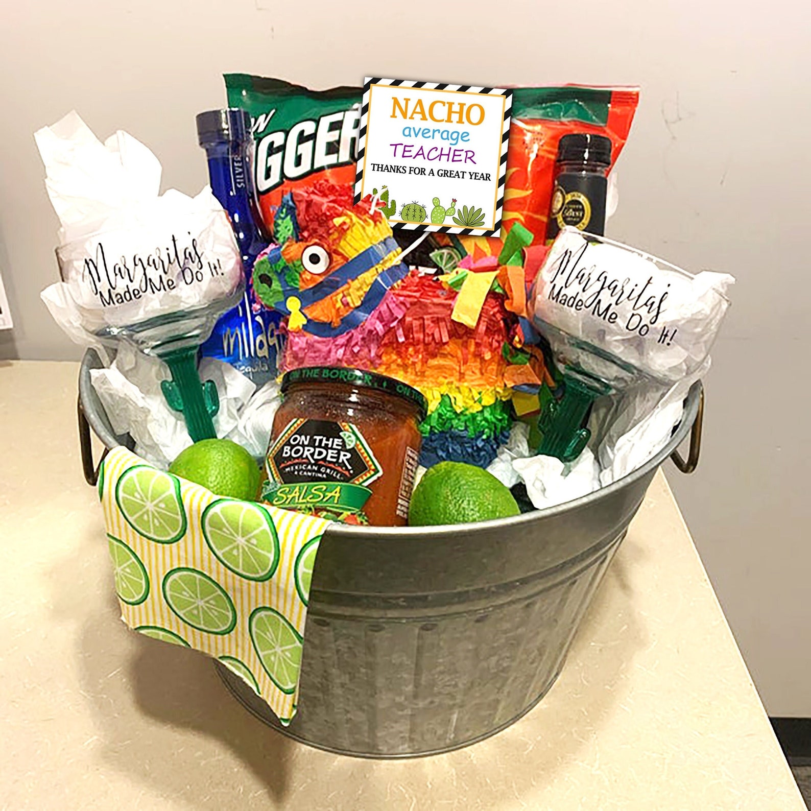 Nacho Average TEACHER Gift Tag / Nacho Average PARENT Gift Tag - Etsy