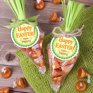 PERSONALIZED Easter Gift Tags / Easter Treats for Kids / Classroom ...