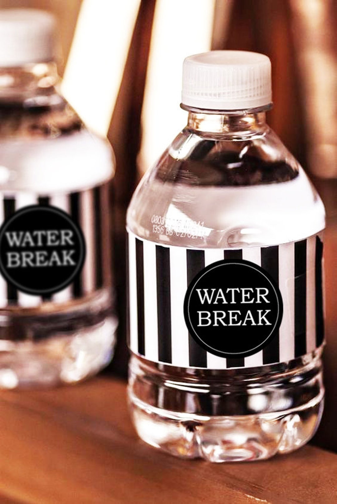 Printable Referee Water Bottle Label / Digital File / WATER BREAK ...