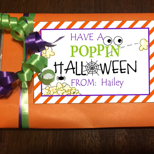 Halloween Popcorn - Etsy
