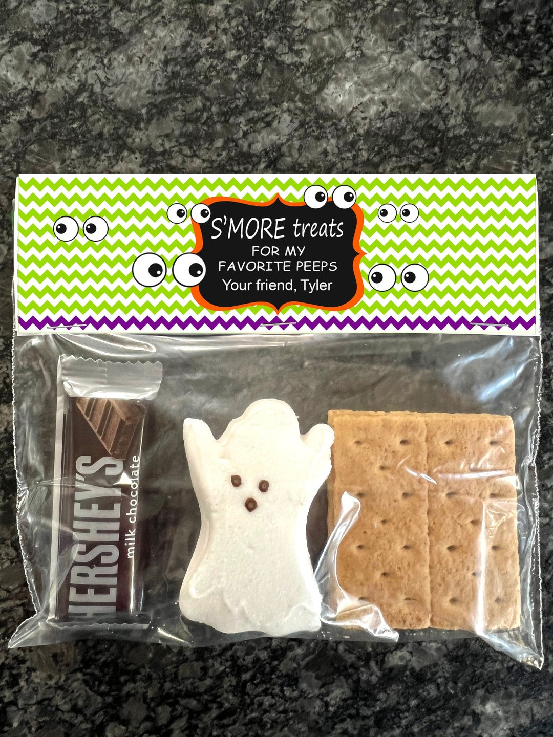 PRINTABLE Bag Topper / S'more Treats for My Favorite Peeps! / Halloween ...