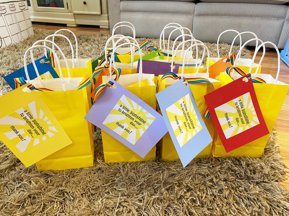 Printable SUNSHINE Gift Tag / a Little Sunshine to Brighten Your Day ...