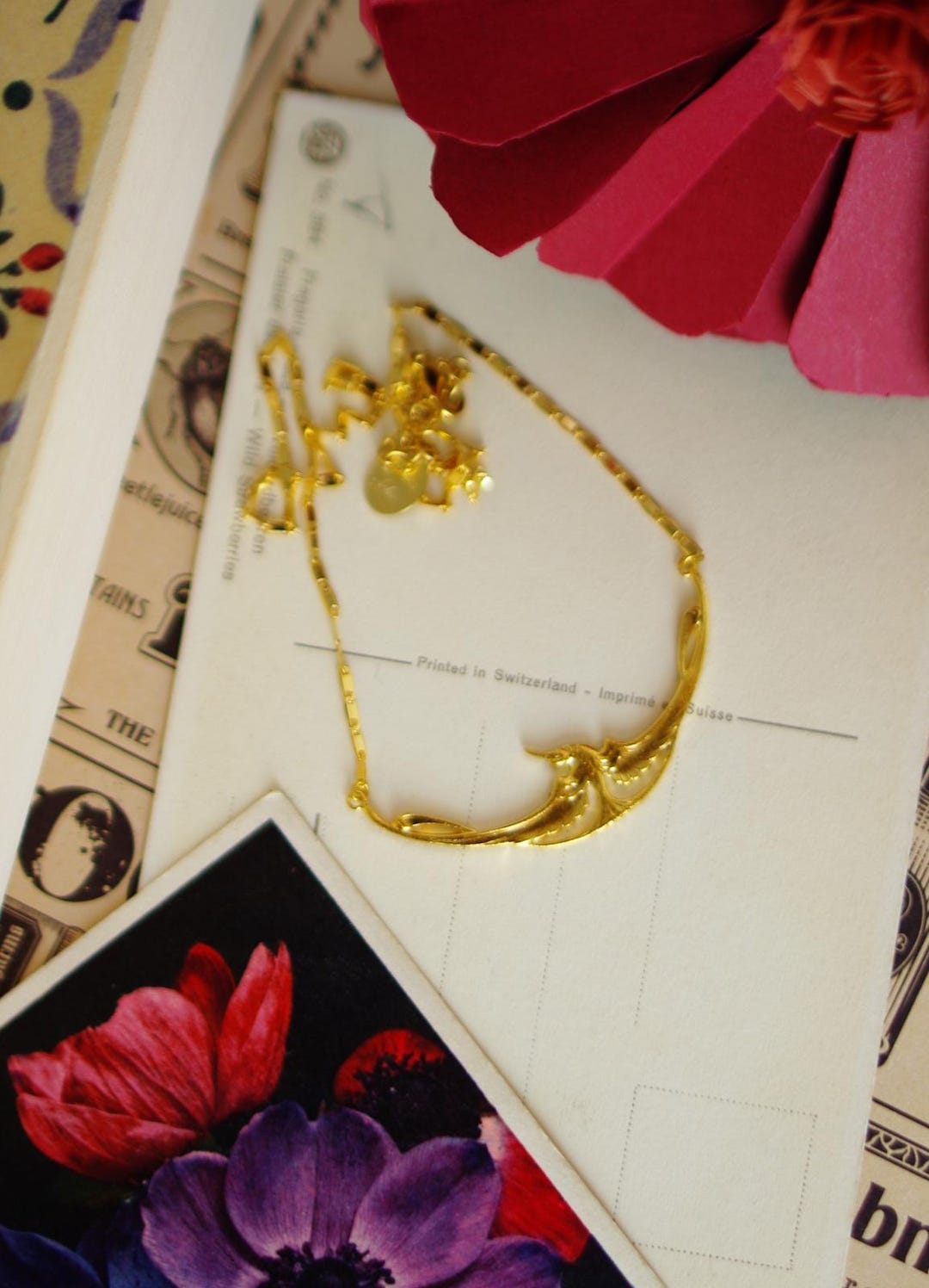 Cléo Pendant – Bird - Etsy