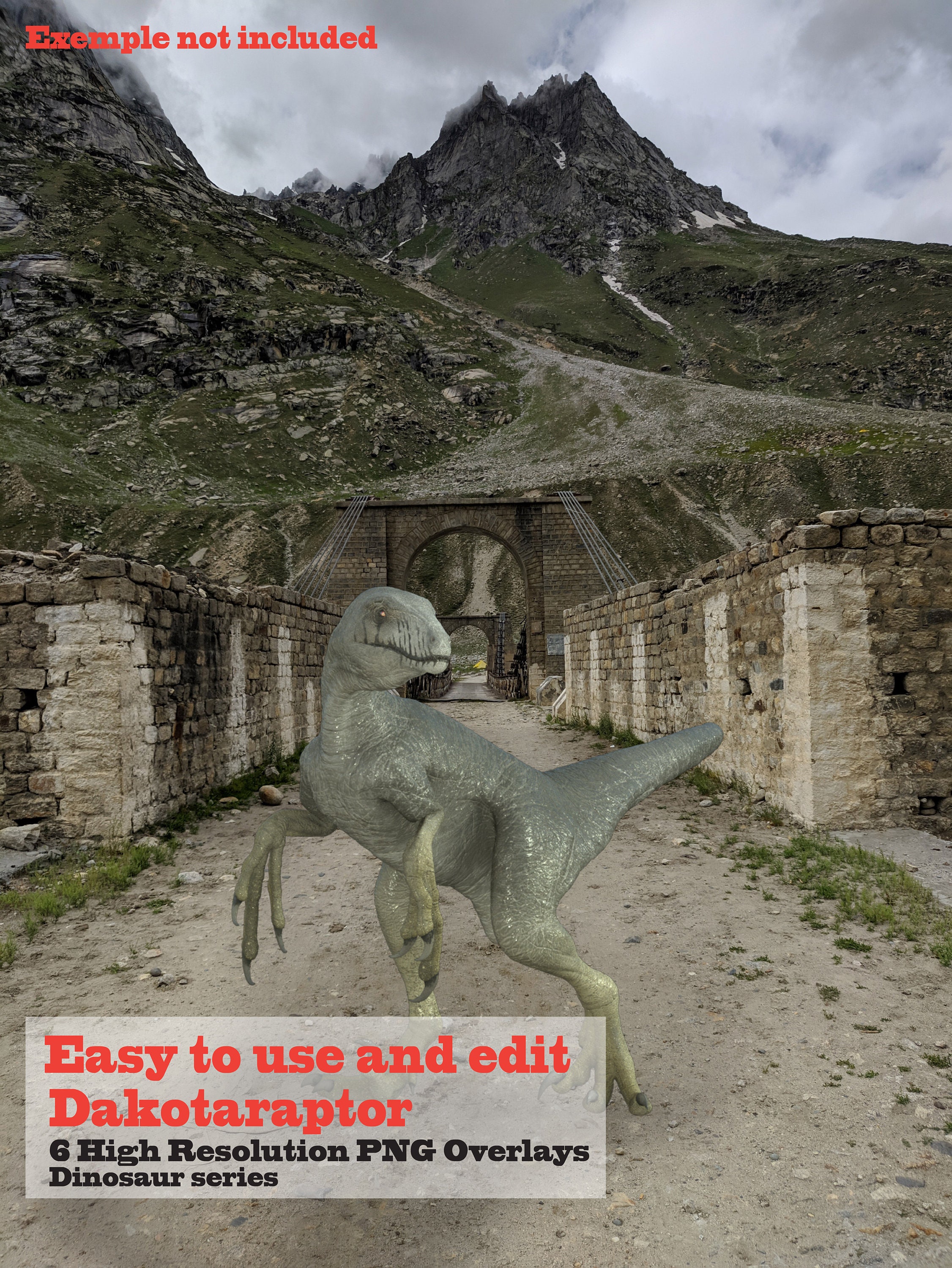 Dakoraptor Jurassic World Clipart, 6 Dinosaurs PNG File, Jurassic ...