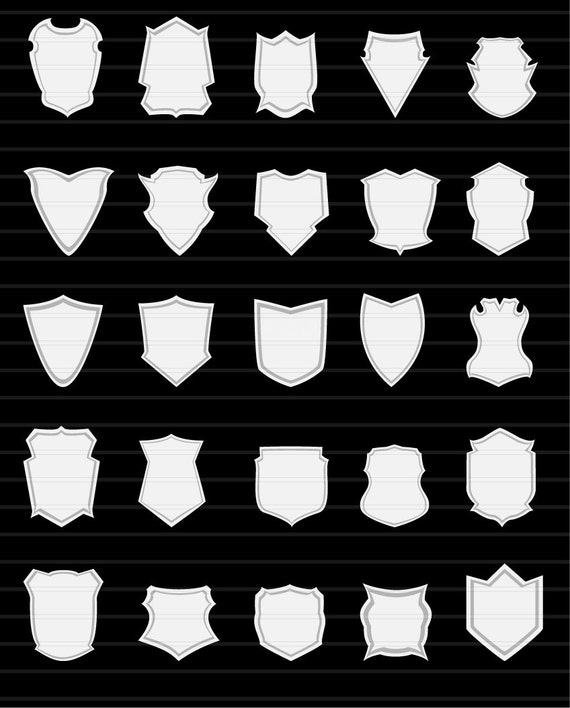 Blank Logo Shield Png