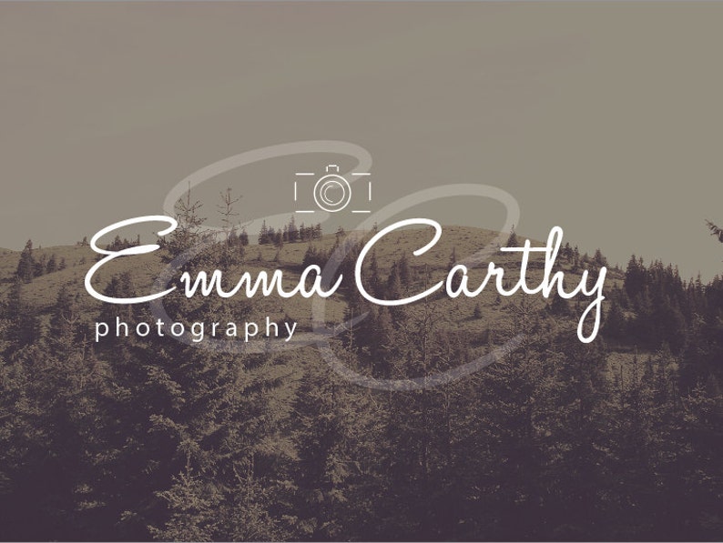 Custom Photography Logo Watermark ,premade Photography Logo ...