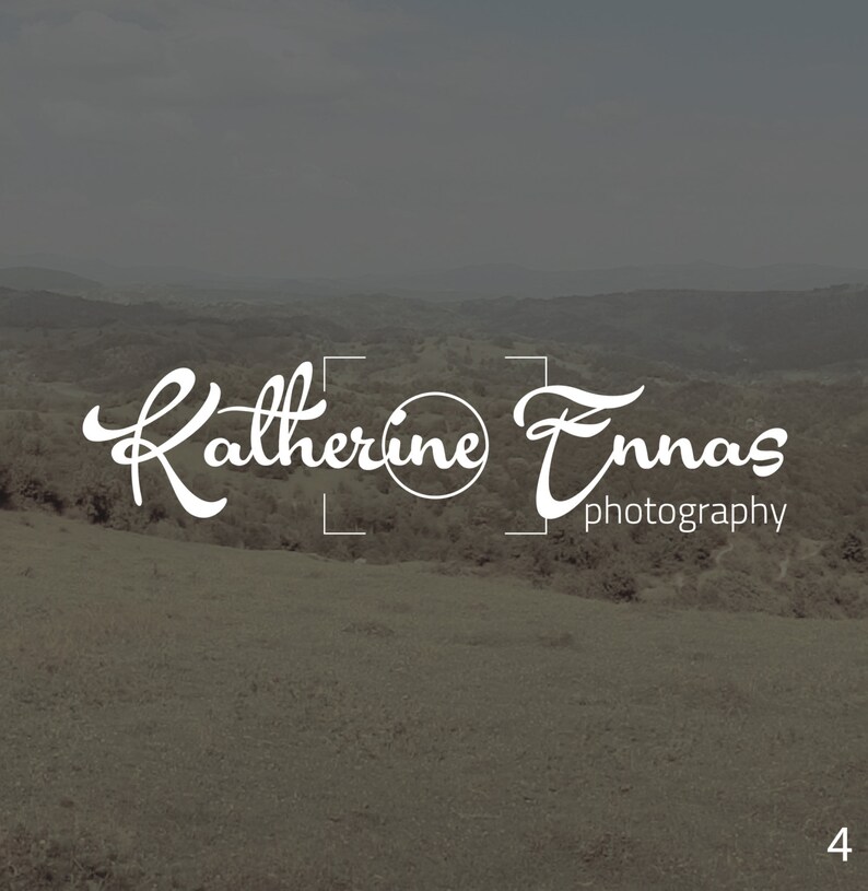 Custom Photography Logo Watermark ,premade Photography Logo ...