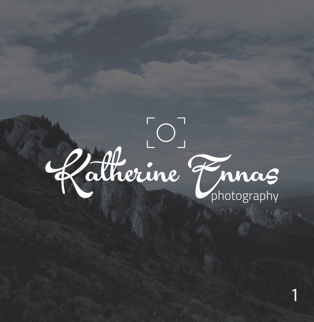 Custom Photography Logo Watermark ,premade Photography Logo ...