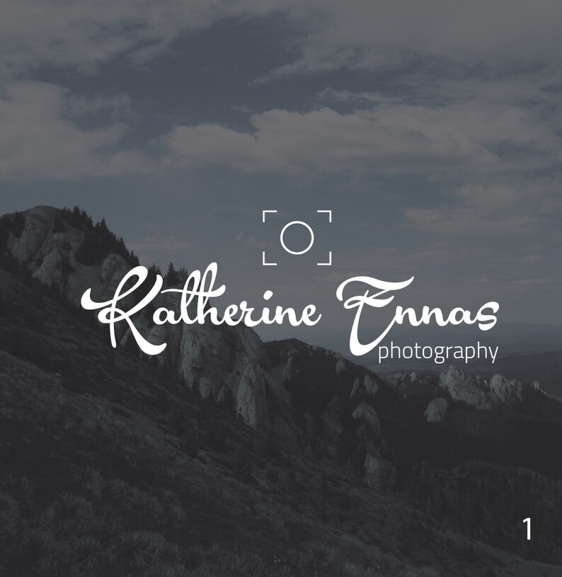 Custom Photography Logo Watermark ,premade Photography Logo ...