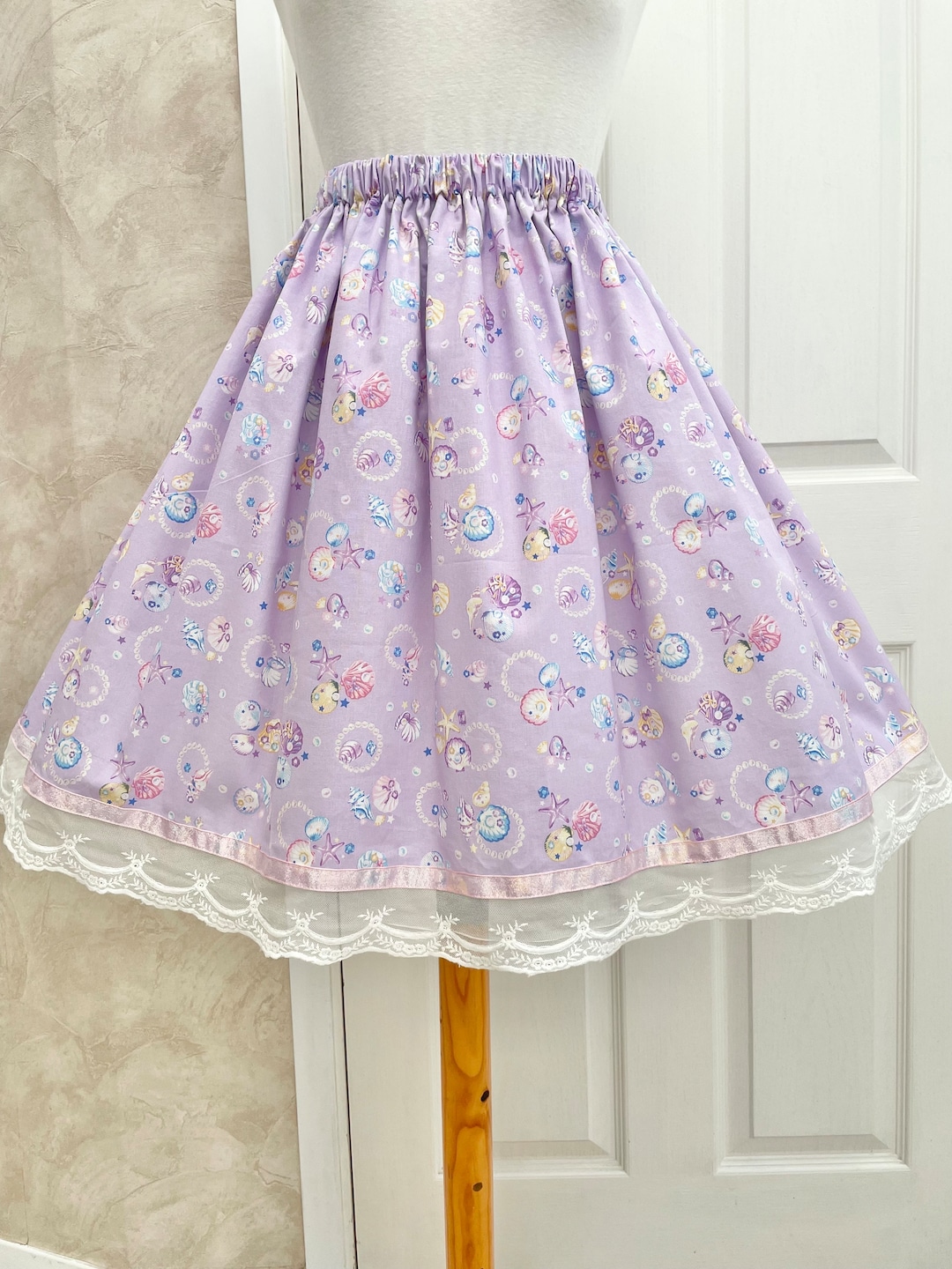 Whimsical Sea Shells Skirt - Etsy