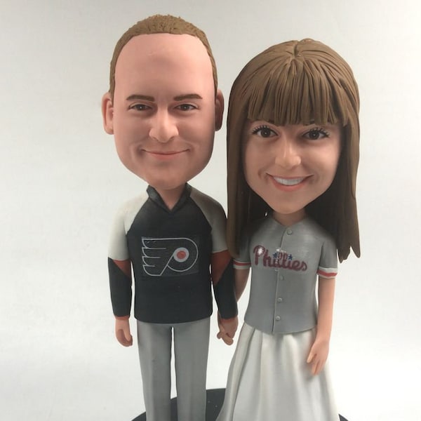 Phillies Wedding Cake Topper - Etsy