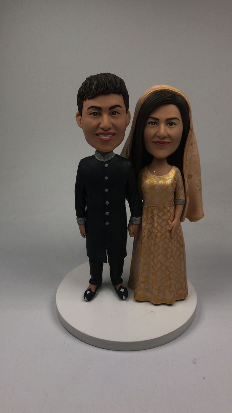 Indian Wedding Cake Topper Indian Personalized Wedding Cake - Etsy