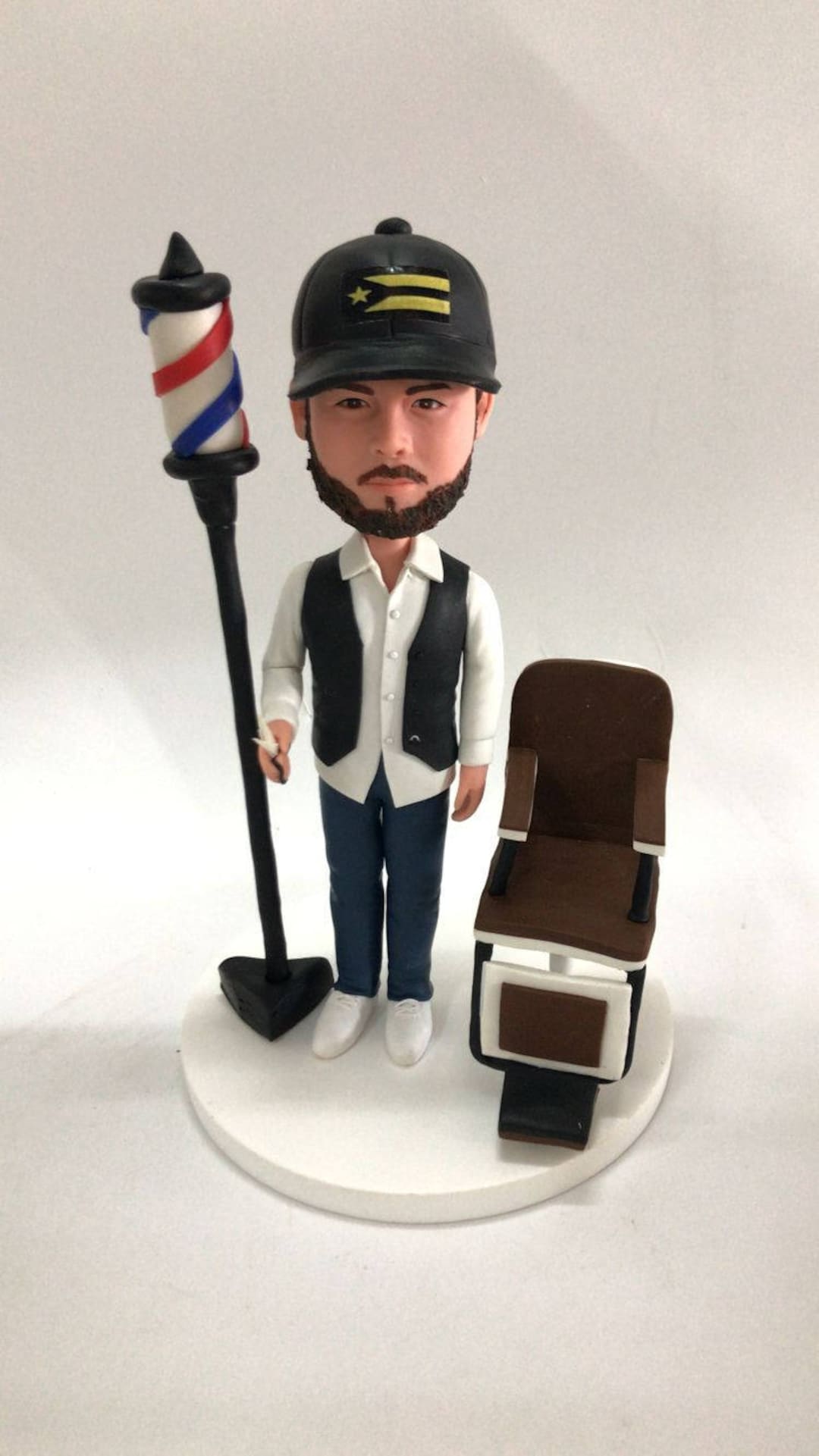 Barber Personalized Gift Barber Bobble Head Barber Boyfriend Gift Son ...