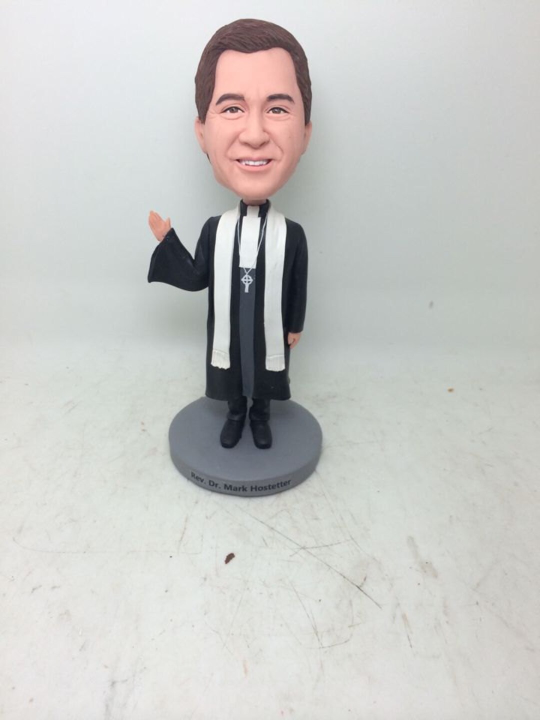 Priest Pastor Minister Reverend Rev Personalized Gift Custom Bobble ...