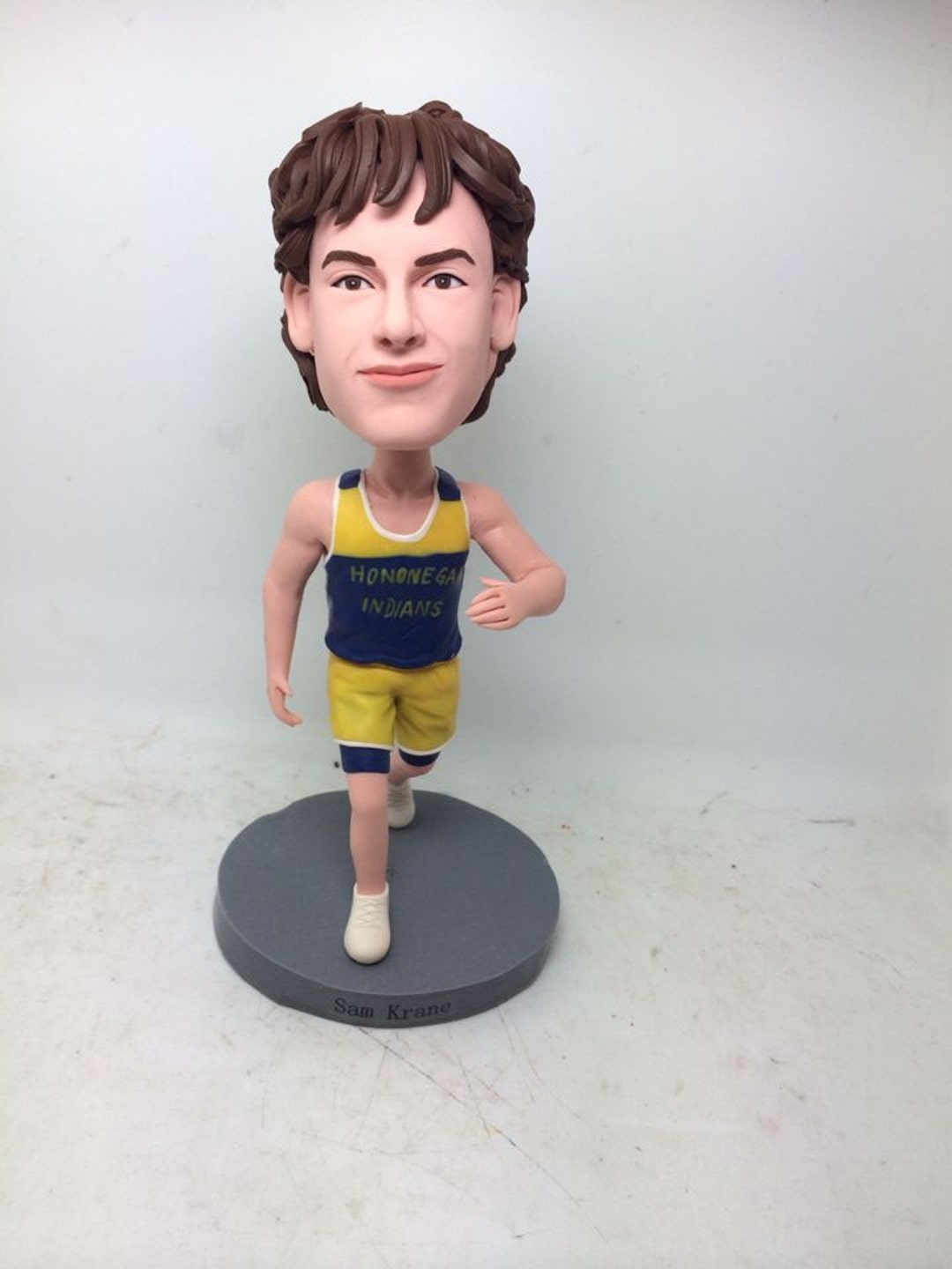Runner Customer Design Bobble Head Clay Figurines Based on Customers ...