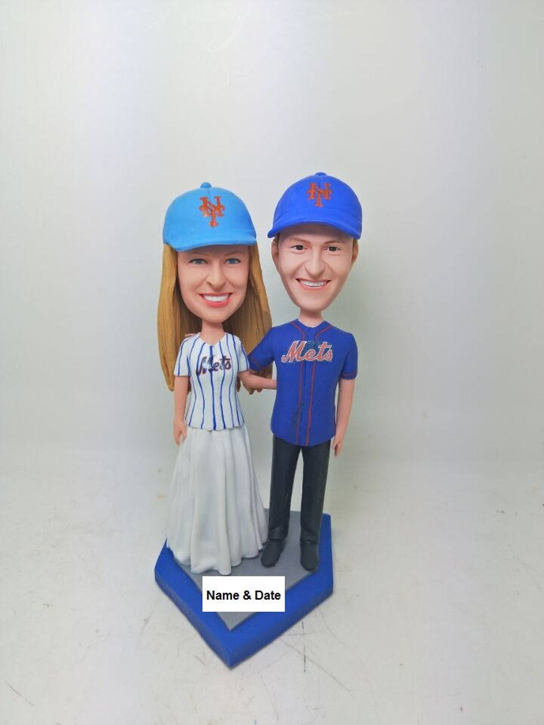 NY Mets Wedding Cake Topper NY Mets Cake Topper Baseball Wedding Cake ...
