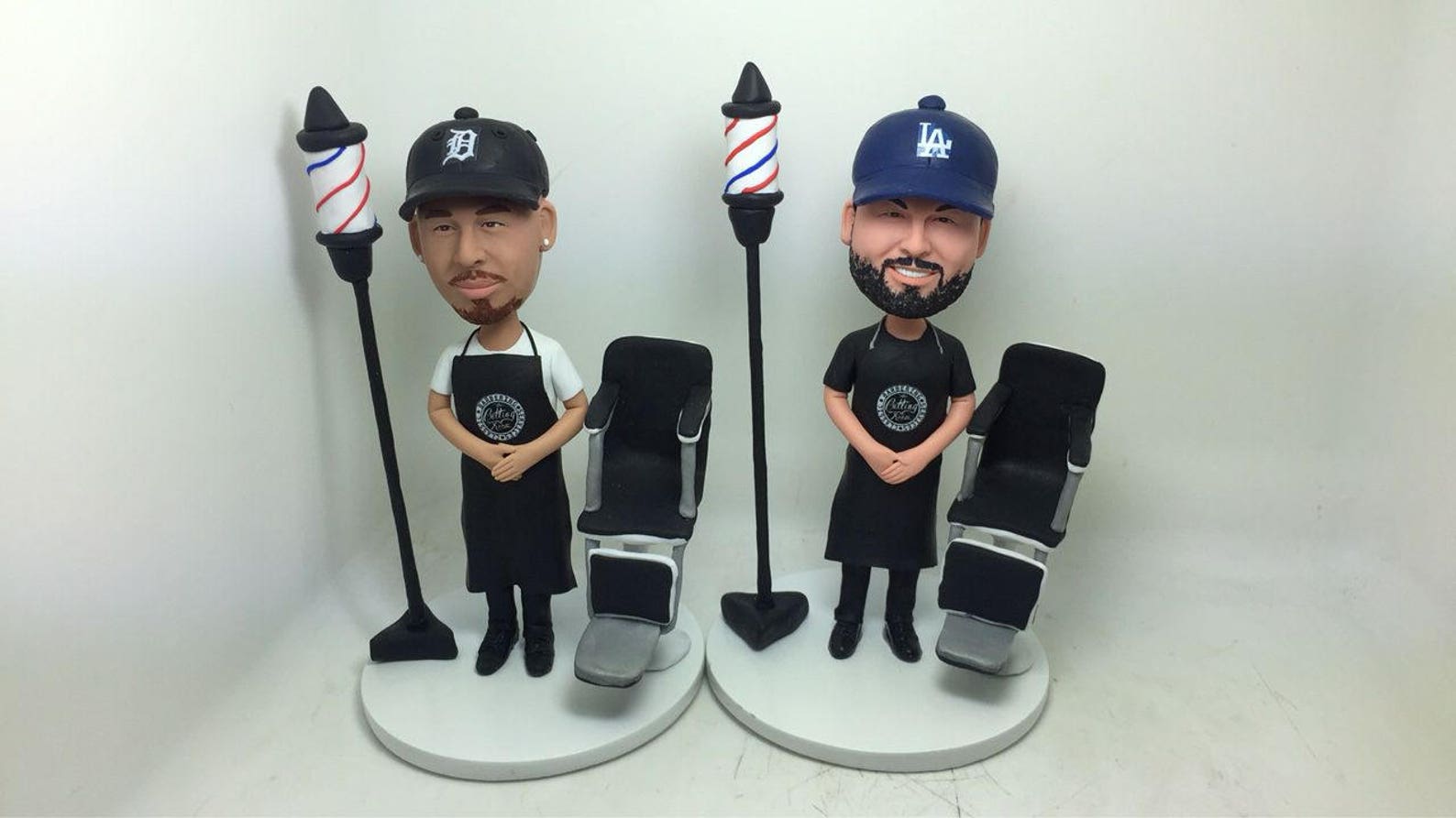 Barber Personalized Bobble Head Clay Figurine Boyfriend Gift | Etsy