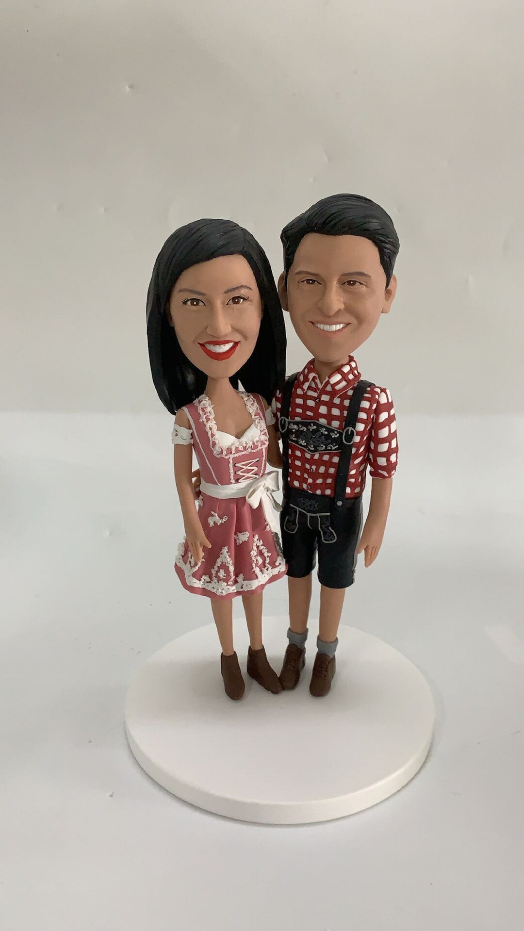 Wedding Cake Topper Traditional German Clothes Wedding Cake Topper ...