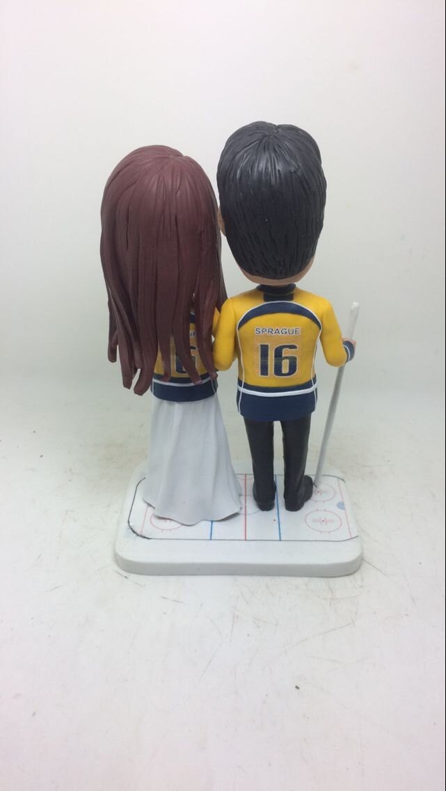 Nashville Predators Wedding Cake Topper Personalized Predators - Etsy