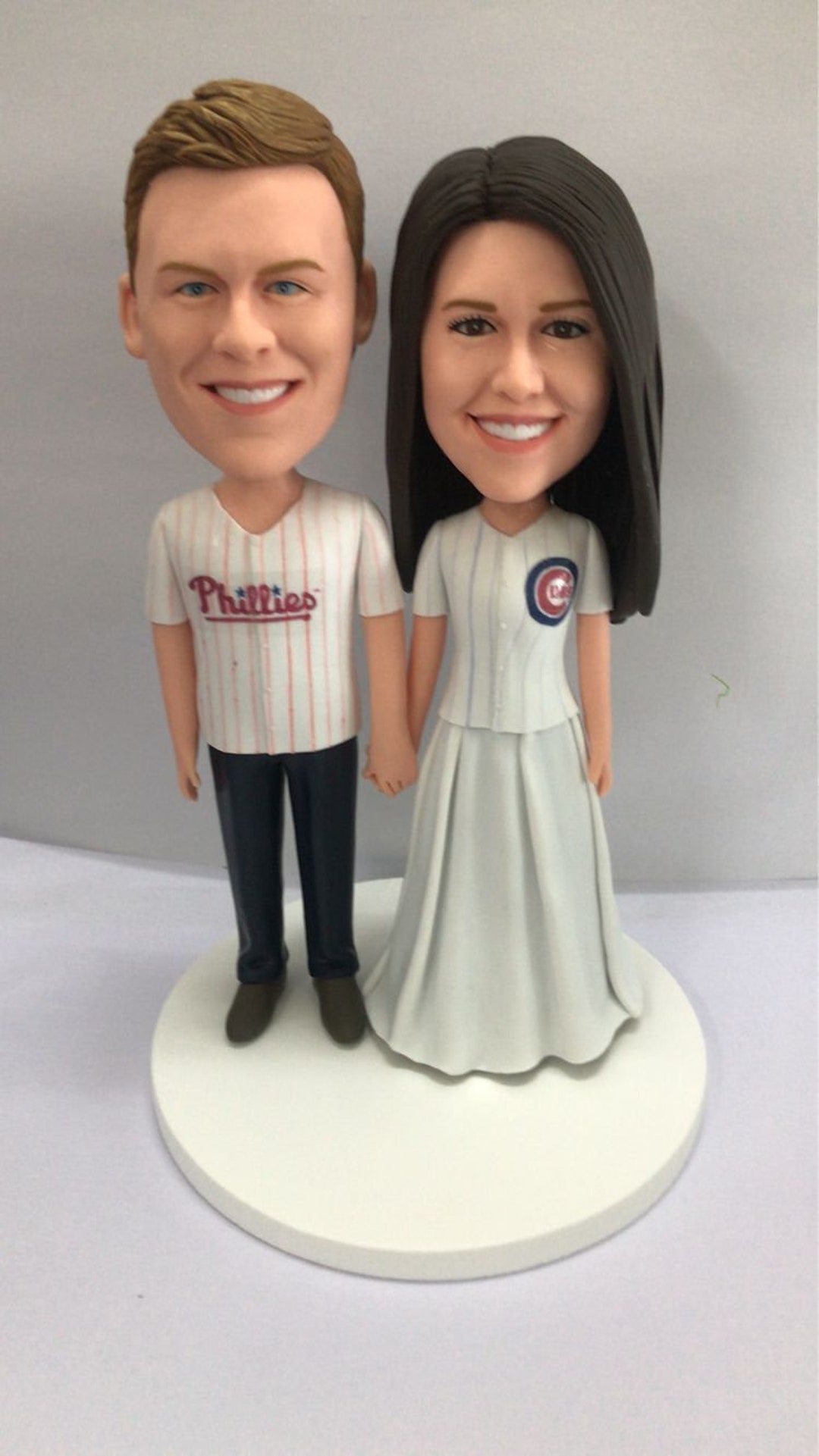 Custom Baseball Wedding Cake Topper Philadelphia Phillies Wedding Cake ...