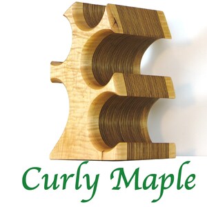 4 Bottle Wine Tree Wine Racks | Wood Wine Racks in 7 Different Wood ...